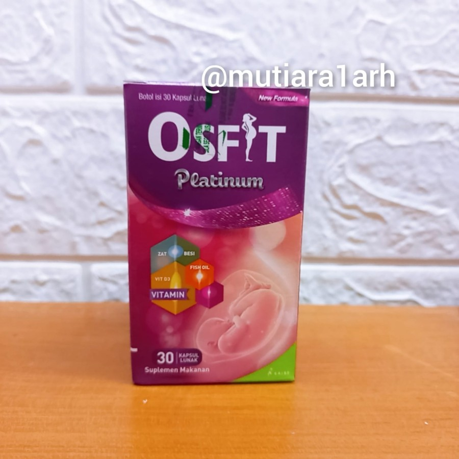Jual OSFIT PLATINUM BOTOL ISI 30 KAPSUL | Shopee Indonesia