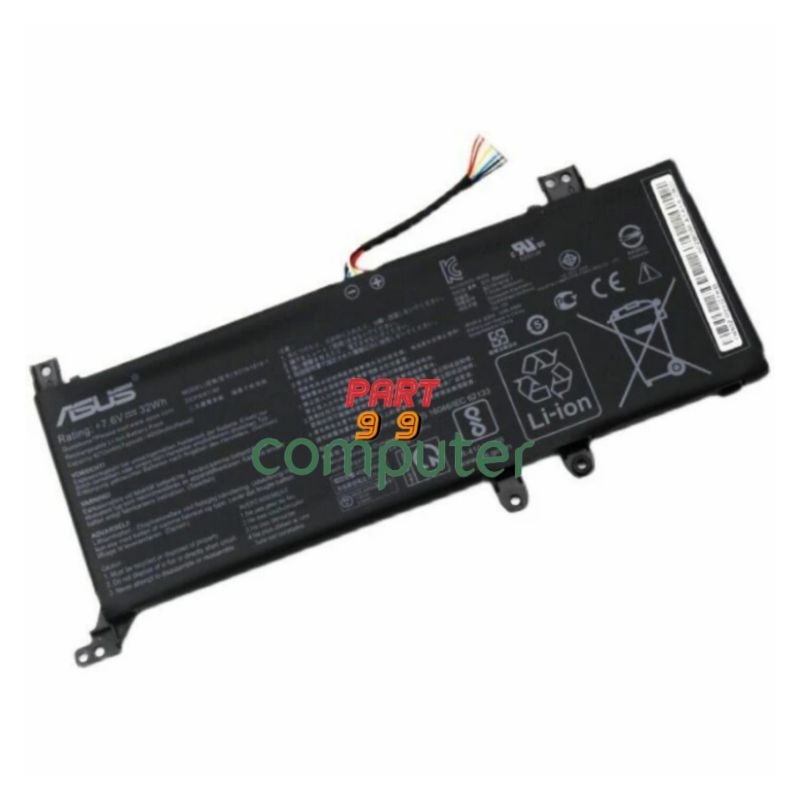 Jual Baterai Asus vivobook M409 M409b M409ba A409 A409f A409fa X409 B21N1818-2 | Shopee Indonesia
