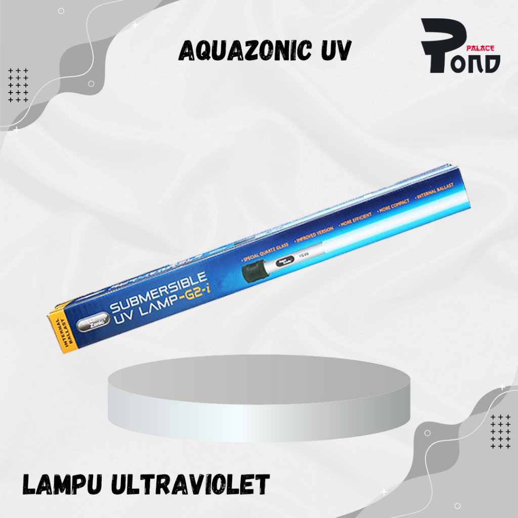 Jual Lampu UV Sterilizer Kolam Aquazonic Ultraviolet 20 Watt Ultraviolet | Shopee Indonesia