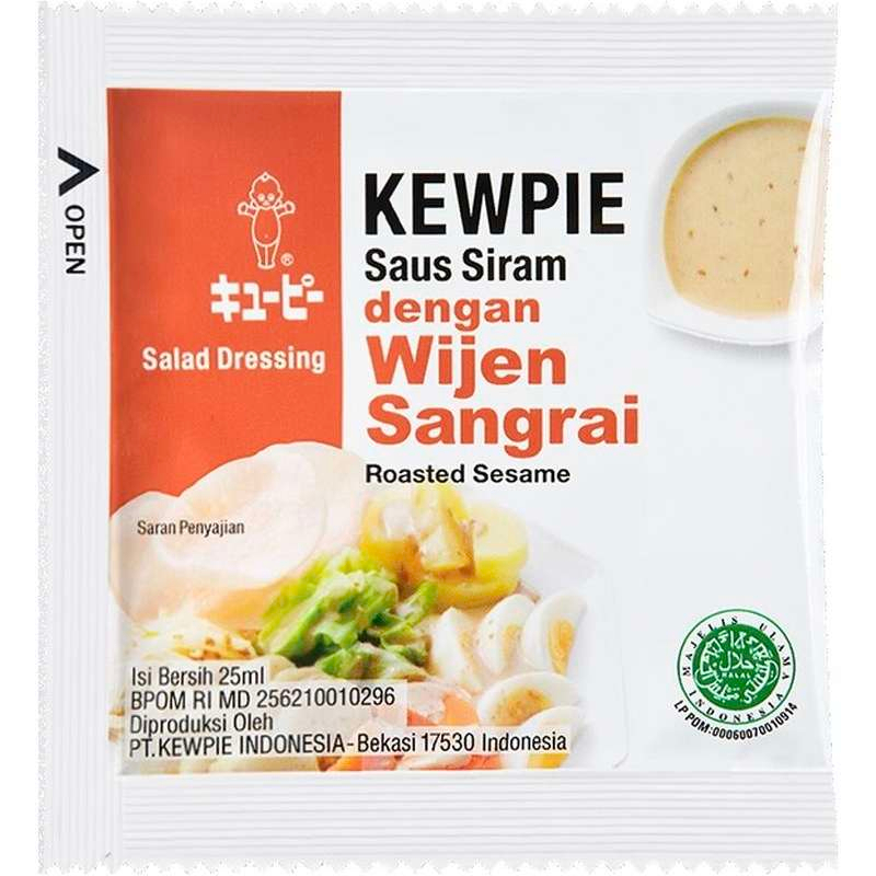 Jual Kewpie Wijen Sangrai / Roasted Sesame Sachet | 25 ml | Shopee ...