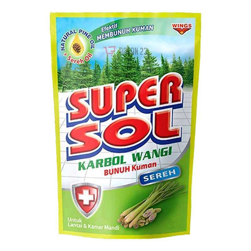 Jual SUPERSOL Karbol Wangi Sereh 750 ml | Shopee Indonesia