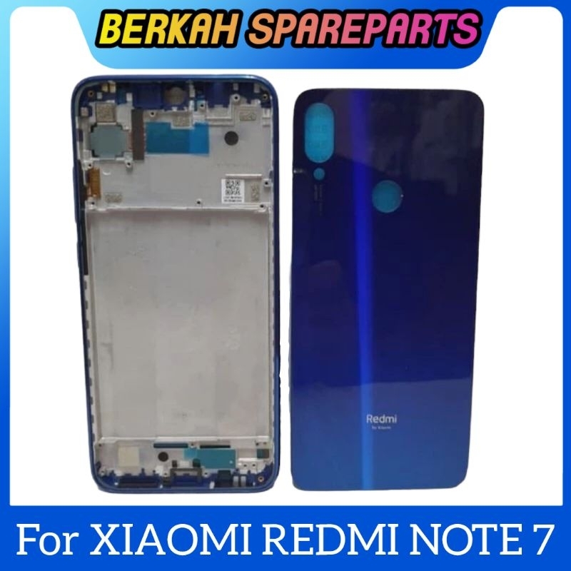 Jual FRAME + BACKDOOR XIAOMI REDMI NOTE 7 / NOTE 7 PRO KESING CASING ...