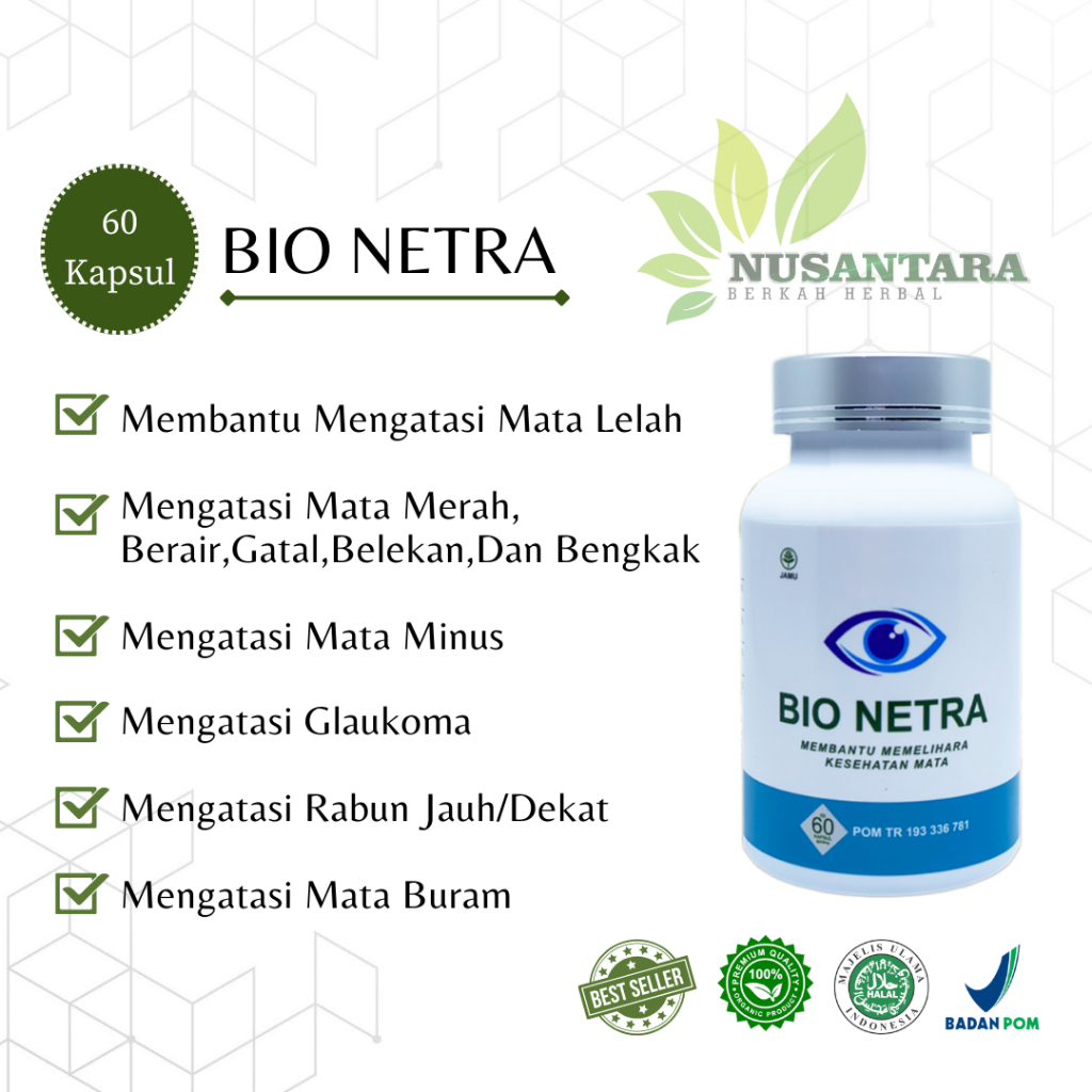 Jual BIO NETRA 5 KALI LEBIH AMPUH UNTUK GLUKOMA MATA PLUS MINUS ...