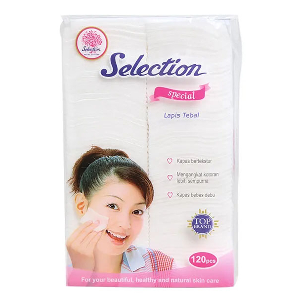 Jual KAPAS SELECTION SPECIAL FACIAL COTTON 175 pcs BEBAS DEBU ...