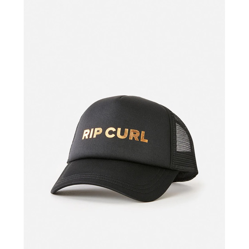Jual RIPCURL topi trucker full black font gold NEW ARRIVAL ORIGINAL 100 ...