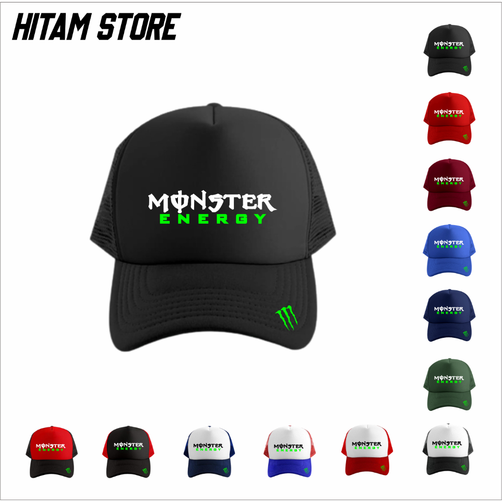 Jual Topi Jaring Trucker Racing Sponsor Balap MotoGP | Shopee Indonesia