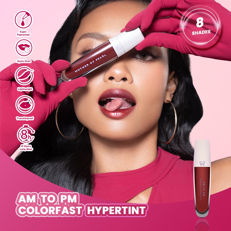 Jual MOP MOTHER OF PEARL AM TO PM COLORFAST HYPERTINT MY LIPS BUT ...