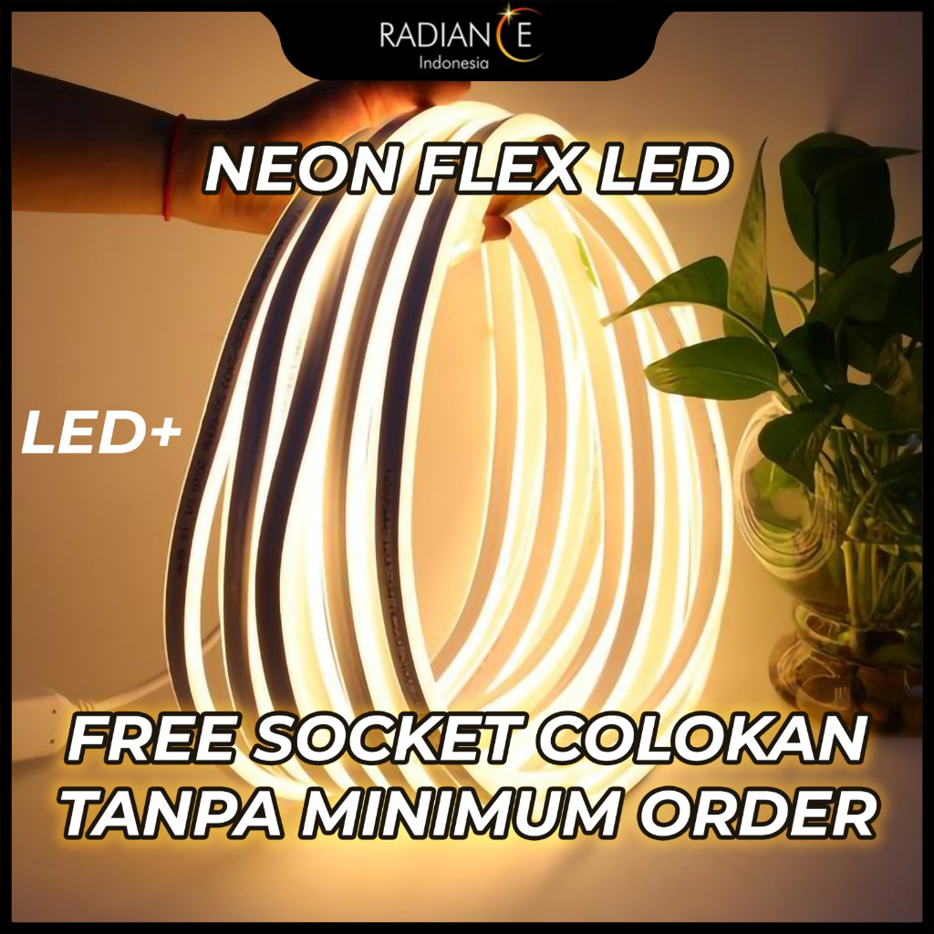 Jual Lampu Strip LED Neon Flex Lampu Selang 2835 Flexibel Waterproof ...