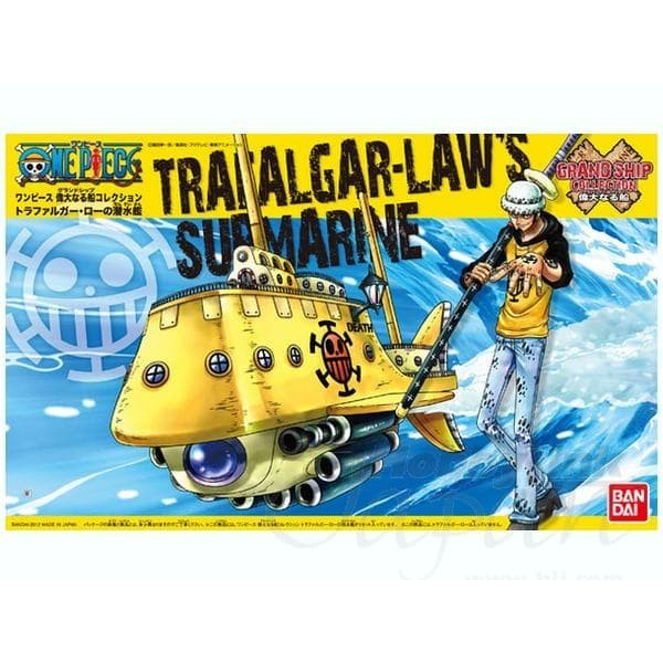 Jual One piece GSC Grand Ship Model Kit Trafalgar Law's Submarine ...