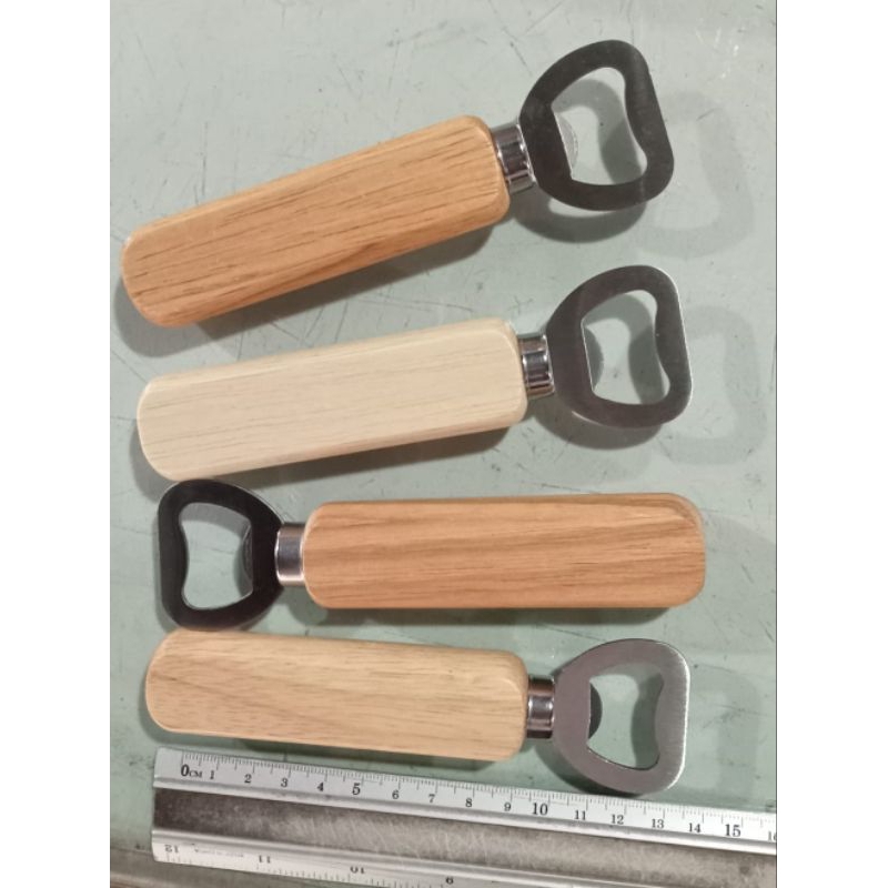 Jual pembuka botol alat buka botol bottle openner beer kayu wood ...