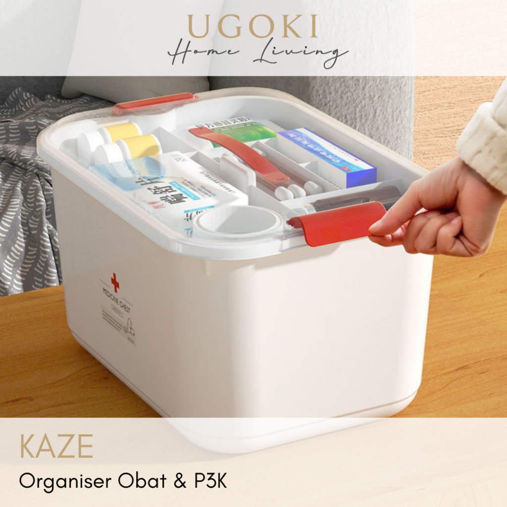 Jual |UGOKI| KAZE Box Organiser Obat Emergency Estetis Kotak ...