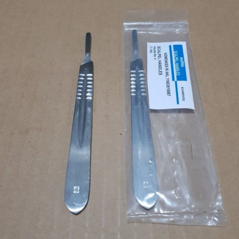 Jual Scalpel Handle No. 3 / No. 4 / Gagang Pisau Bedah | Shopee Indonesia