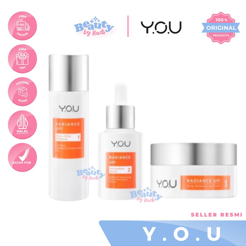 Jual BEAUTYBY.NADS | YOU RADIANCE UP! SERIES BRIGHTENING SERIES PURE ...