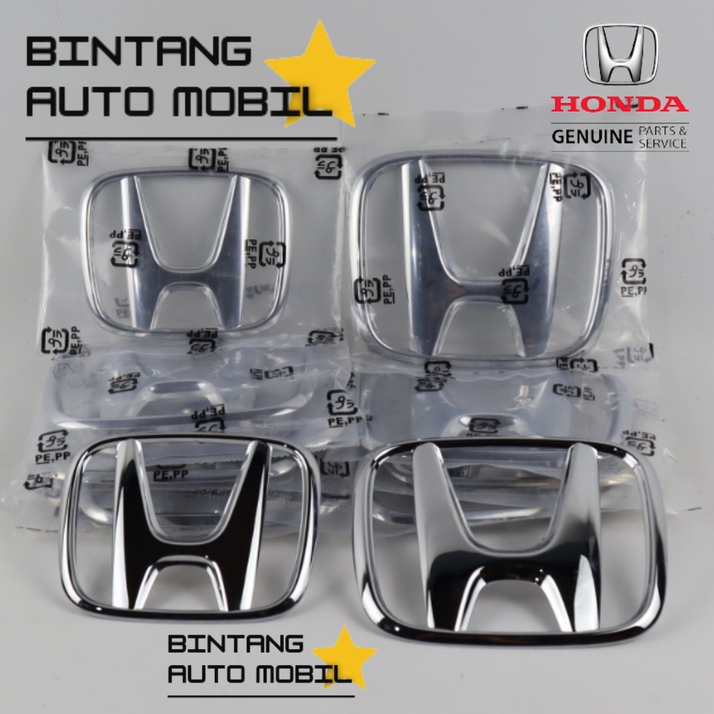 Jual Emblem Logo Honda Mobilio Brio/Logo Emblem Lambang Honda all new ...