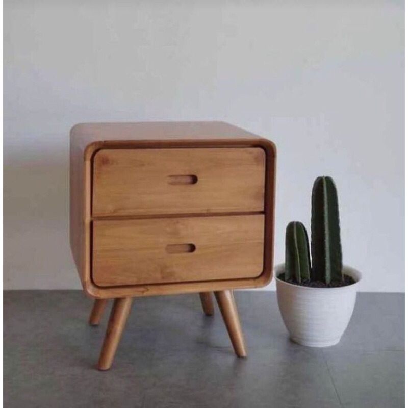 Jual meja retro kayu jati variasi meja samping tempat tidur | Shopee ...