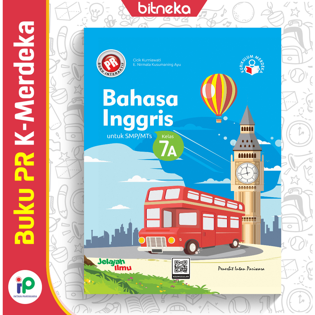 Jual Buku PR Interaktif Bahasa Inggris 7A SMP/MTs Kelas 7 Semester 1 - Kurikulum Merdeka - Intan ...