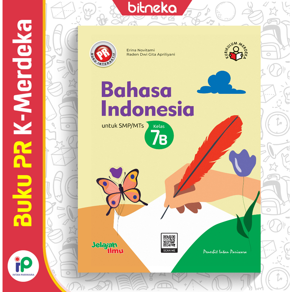 Jual Buku PR Interaktif Bahasa Indonesia 7B SMP/MTs Kelas 7 Semester 2 - Kurikulum Merdeka ...