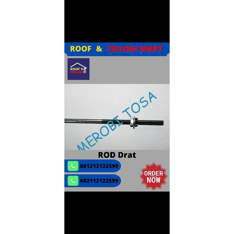 Jual Rod Drat 4 (100pcs) | Shopee Indonesia