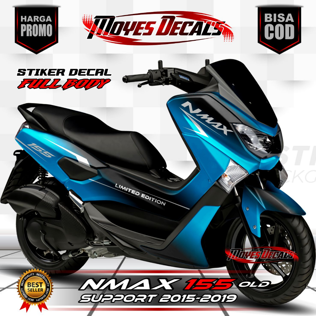 Jual TERBARU Decal Sticker Yamaha Nmax 155 Old Full body - Stiker ...