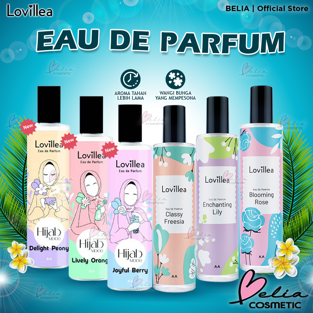 Jual BELIA LOVILLEA Eau De Parfum 100ml | Blooming Rose | Enchanting ...