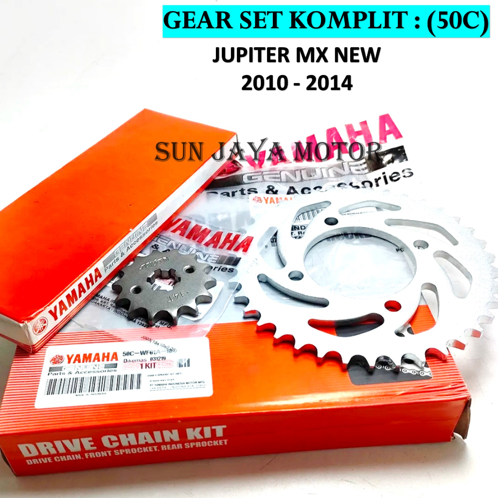 Jual Gear Set Gir Set komplit Jupiter MX New 135 - MX NEW 50C | Shopee Indonesia