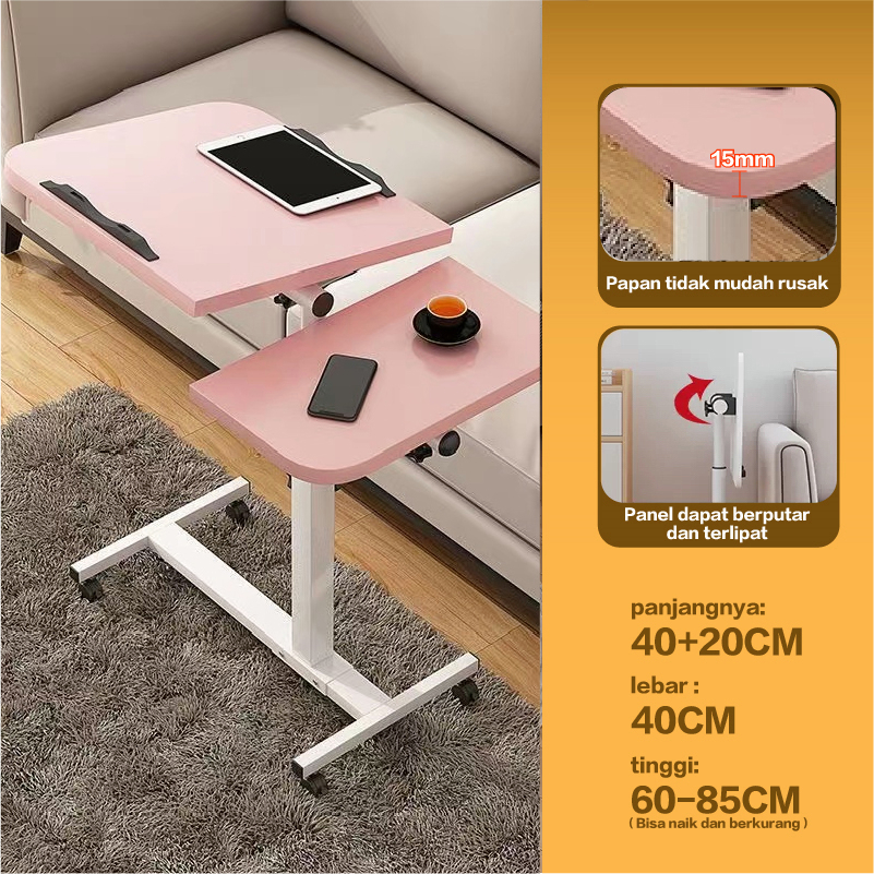 Jual Damaindah Meja Portable / Meja Lipat Portable / Meja Adjustable ...