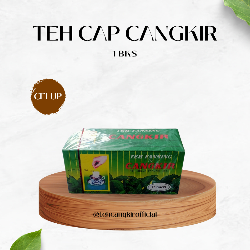 Jual Teh Cap Cangkir (kemasan Celup) isi 25 bags. | Shopee Indonesia