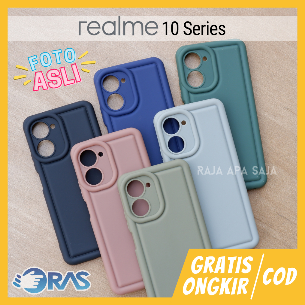 Jual Softcase REALME 10 10Pro Puffy Puff Pillow Case Bantal Bumper ...