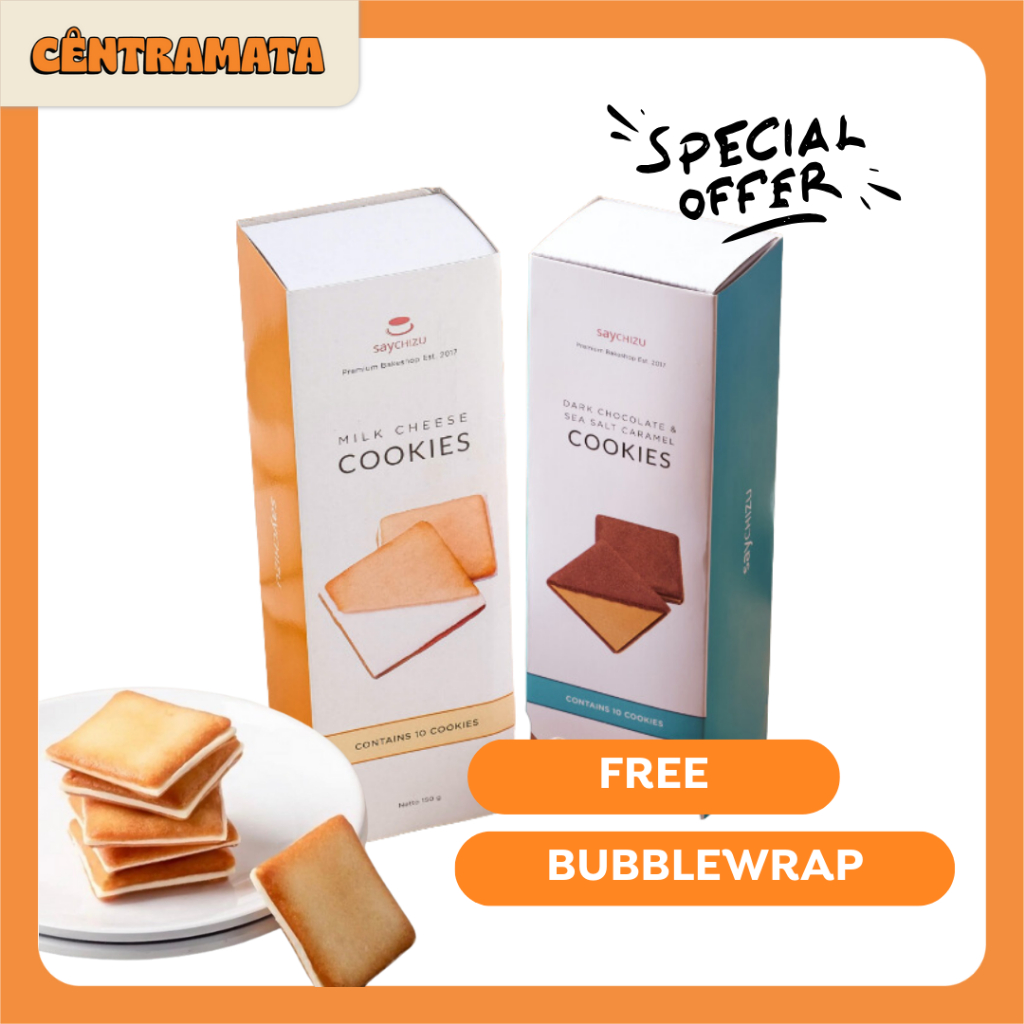 Jual *BEST SELLER* Bundling 2 kotak SAYCHIZU COOKIES 10pcs | Shopee ...