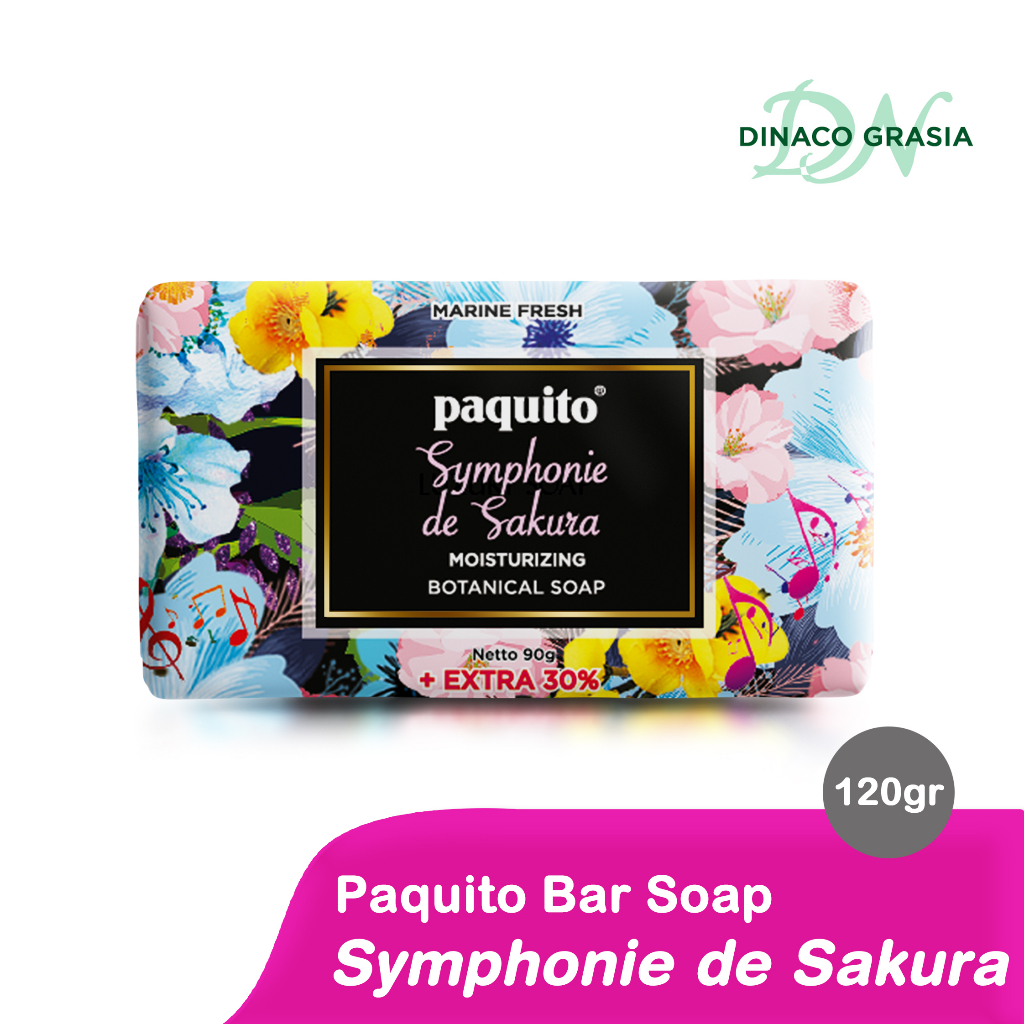 Jual Paquito Symphonie de Sakura Bar Soap Sabun Batang - 120 gr ...