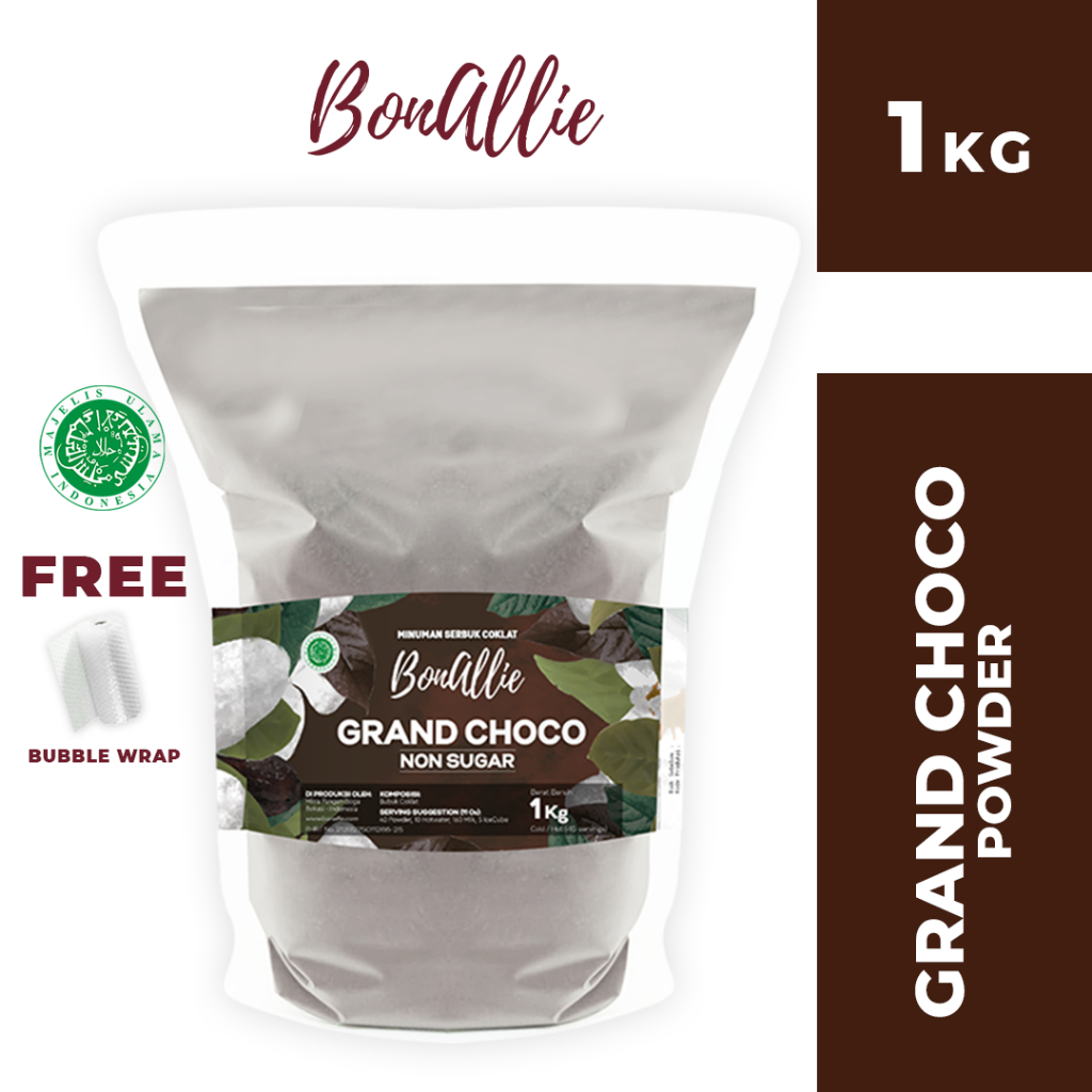 Jual Bonallie Premium Grand Choco Powder | Shopee Indonesia