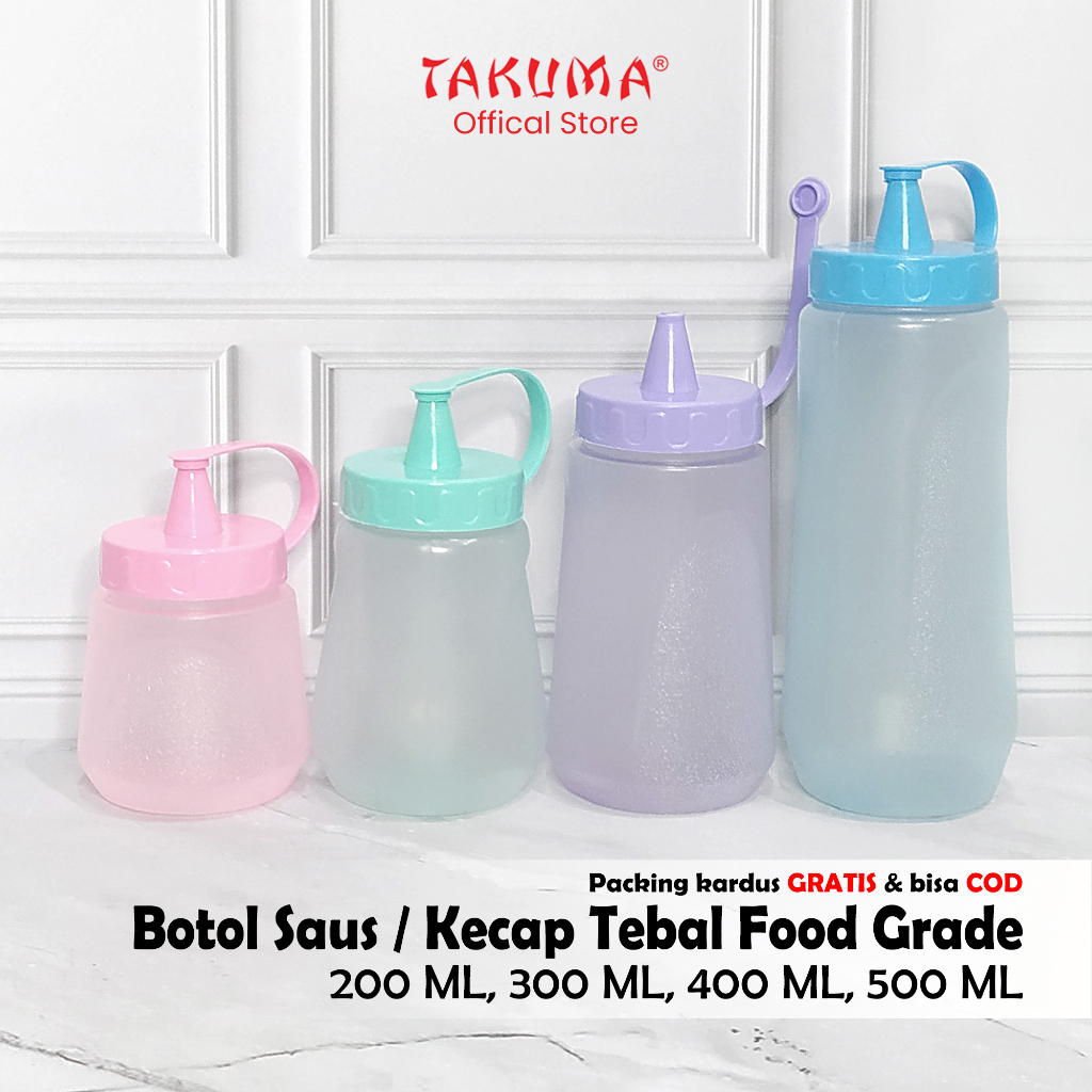 Jual Takuma Botol Saus 200 ML / 300 ML / 400 ML / 500 ML | Shopee Indonesia