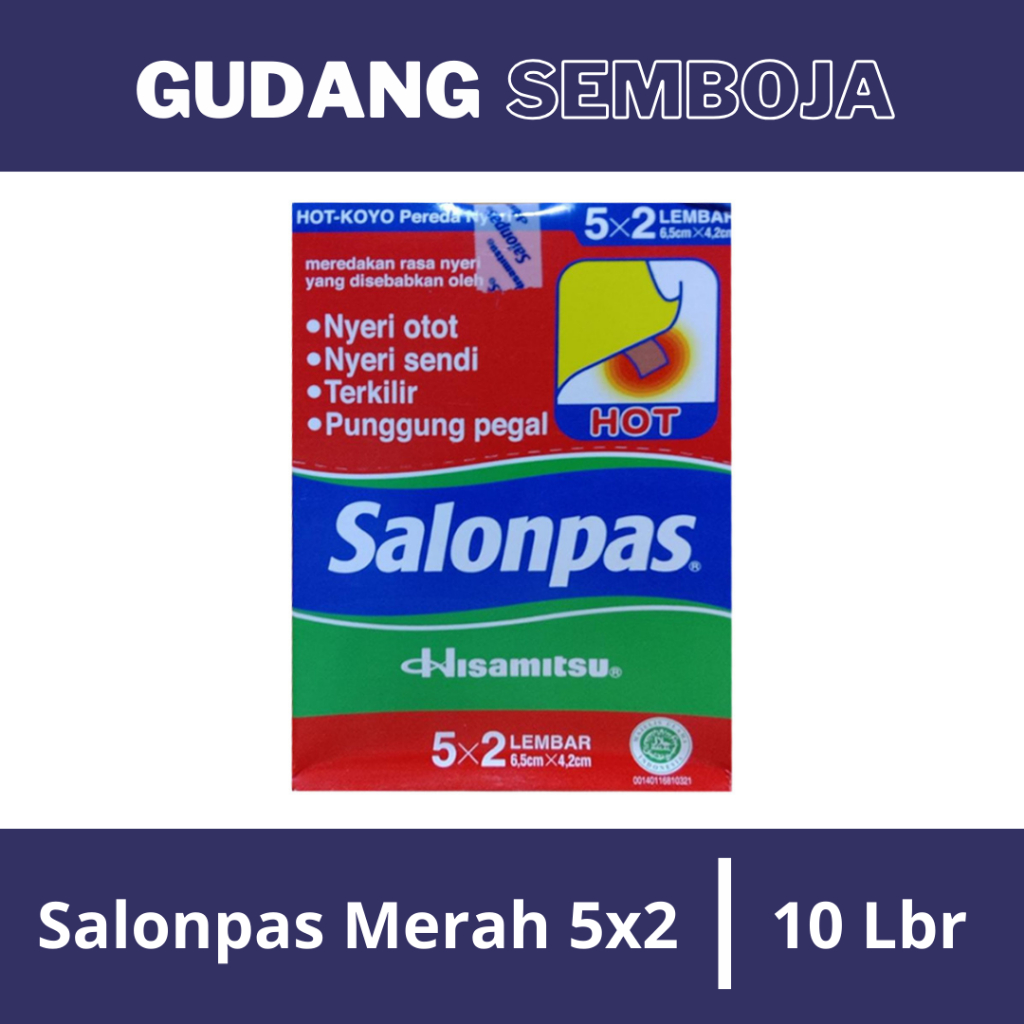 Jual Salonpas Koyo Merah Hot / Pereda Nyeri Otot Pegal | Shopee Indonesia