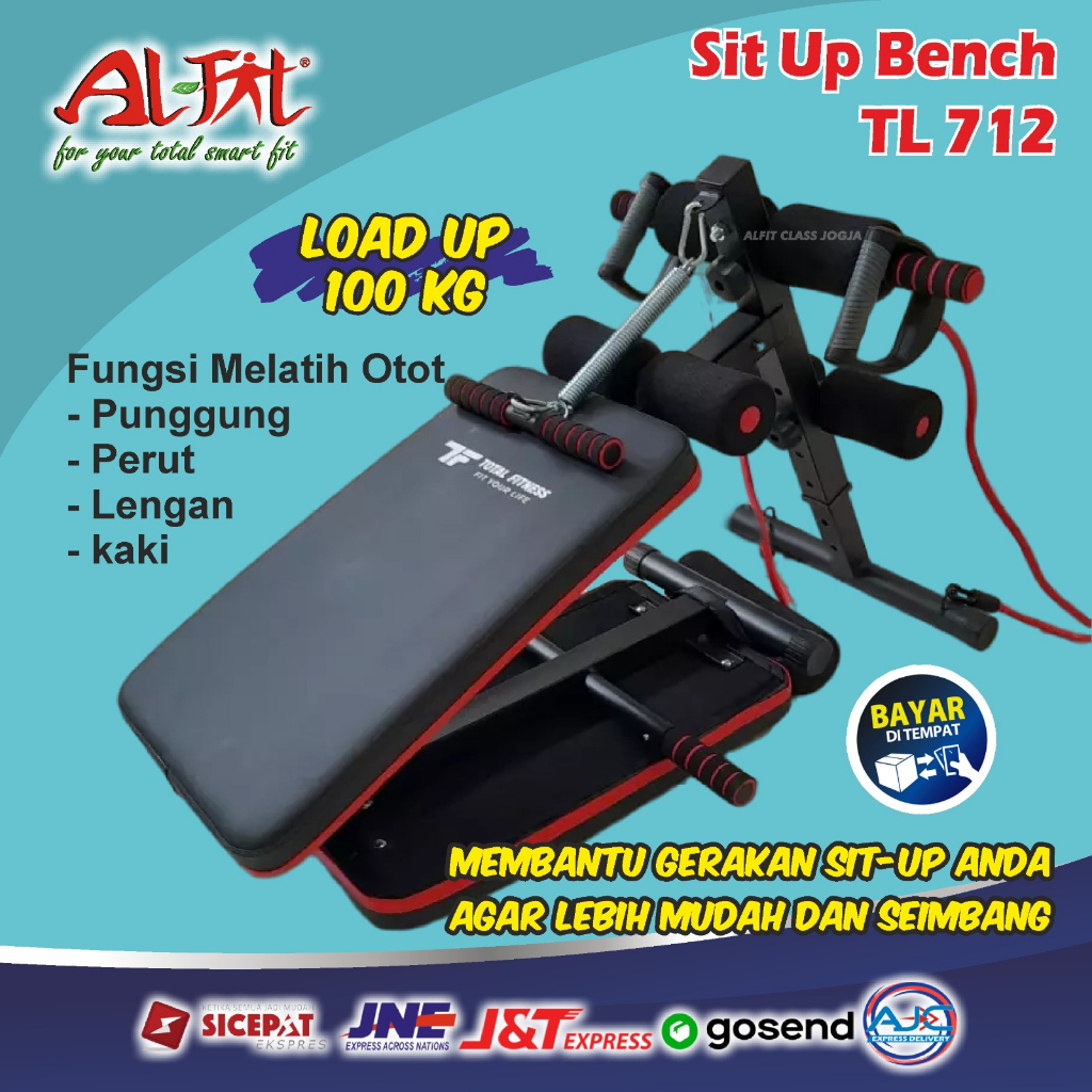 Jual Alat Fitnes & Gym ADJUST BENCH Total | Shopee Indonesia