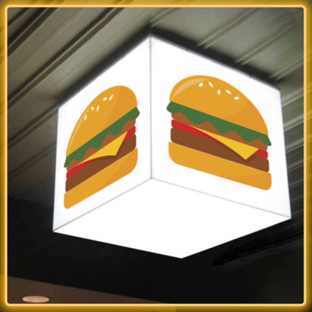 Jual Neon Box Kubus 3D | 5 SISI | Full Akrilik Custom | Shopee Indonesia