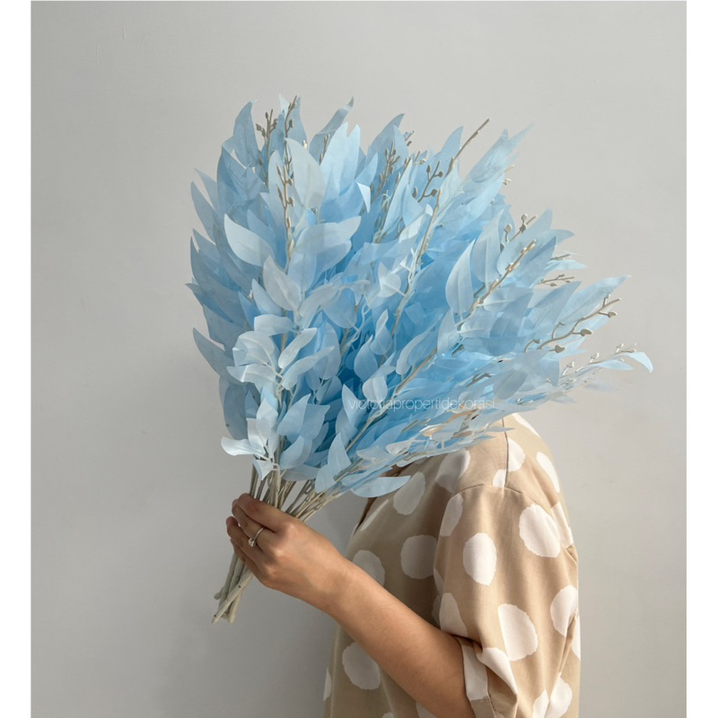 Jual Daun Artificial Dekorasi Willow Artificial Eucalyptus Bunga ...