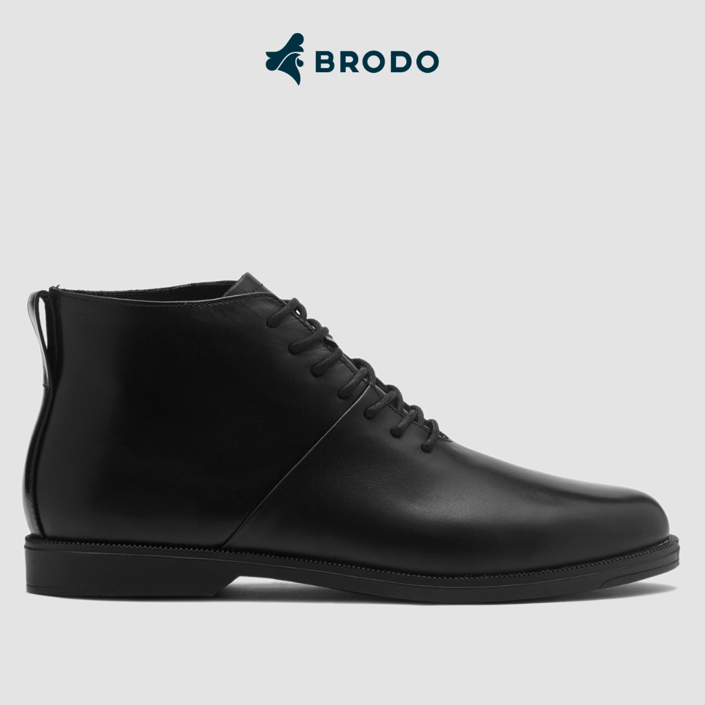 Jual BRODO - Sepatu Signore Parang Jati Full Black | Shopee Indonesia