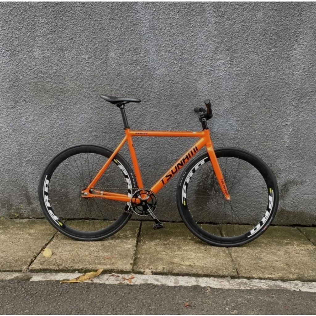 Jual Rakit sepeda fixie fullbike tsunami snm100 700c | Shopee Indonesia