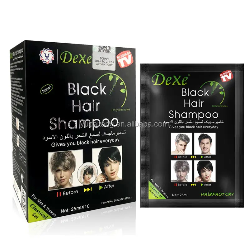 Jual New Hope Life - DeXe Black Hair Shampoo - Sampo Pewarna Rambut ...