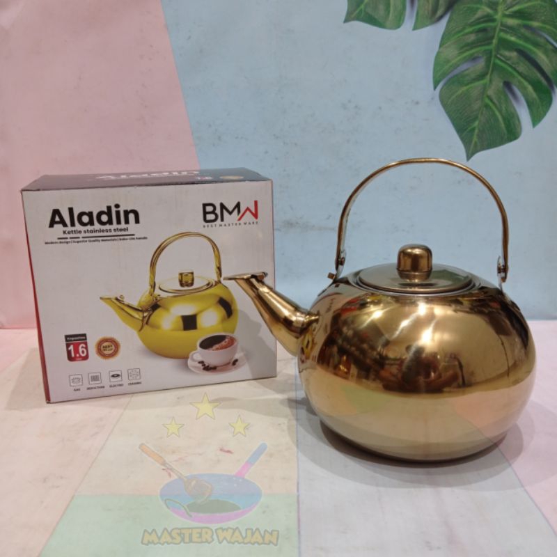 Jual Teko Mini Aladin Gold 2,5Liter 1.6Liter 2.0Liter(BMW) | Shopee ...