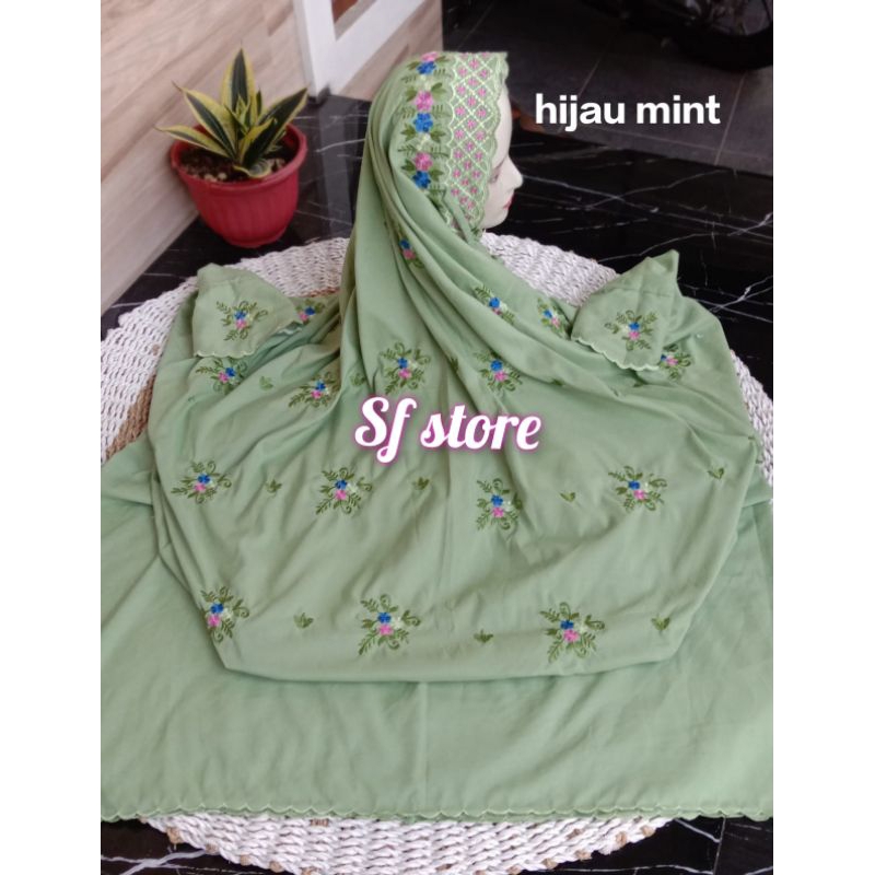 Jual MUKENA TERUSAN DEWASA KAIN MINT | Shopee Indonesia