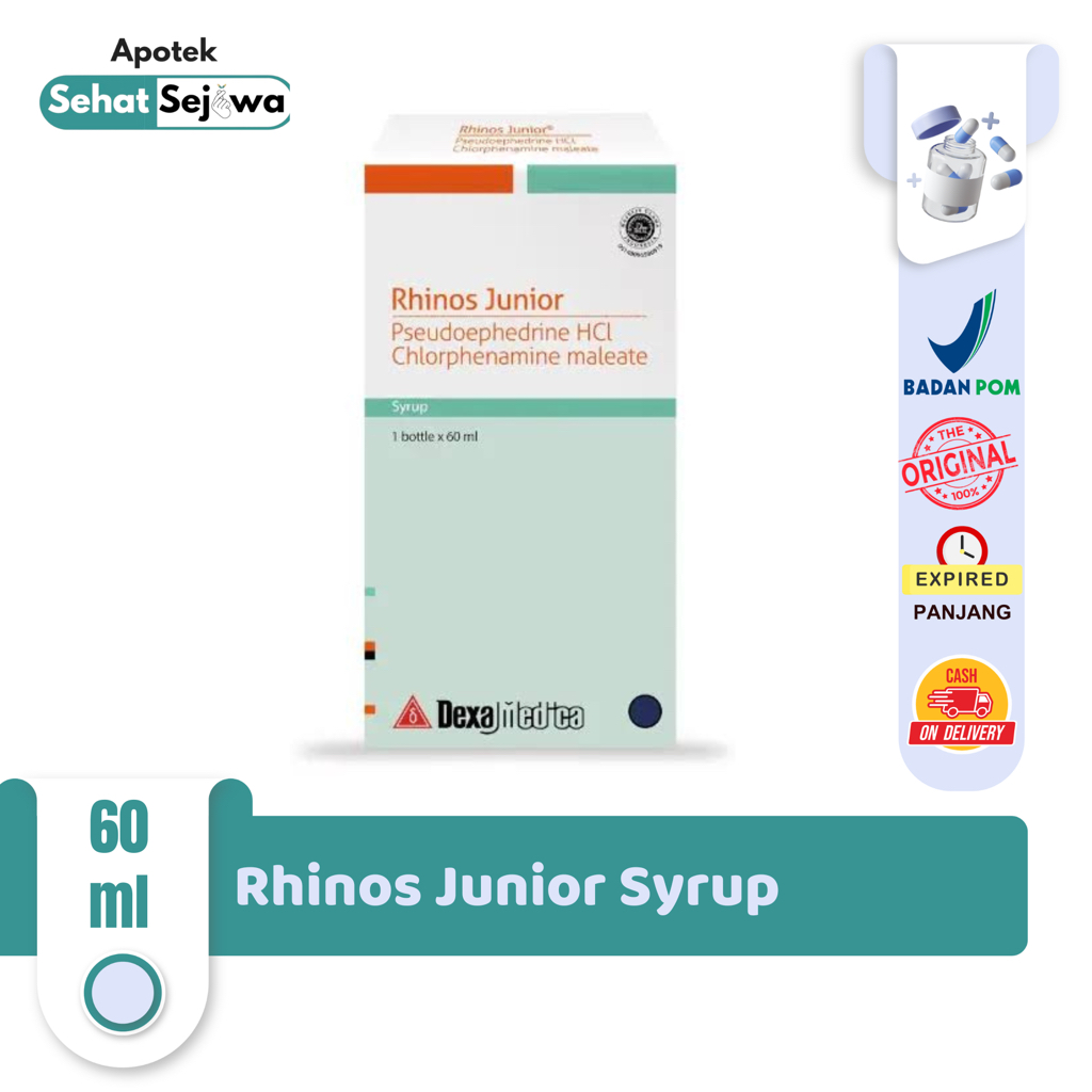 Jual Rhinos Junior Sirup 60 mL | Shopee Indonesia