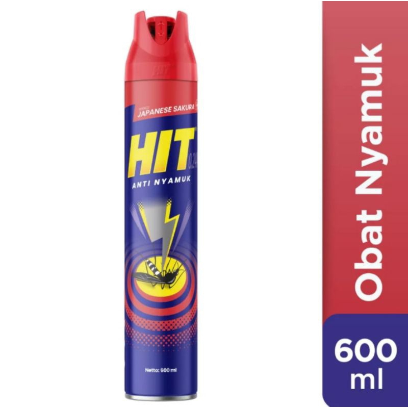 Jual hit aerosol japanese sakura 600 ml / hit semprot 600 ml japanese ...