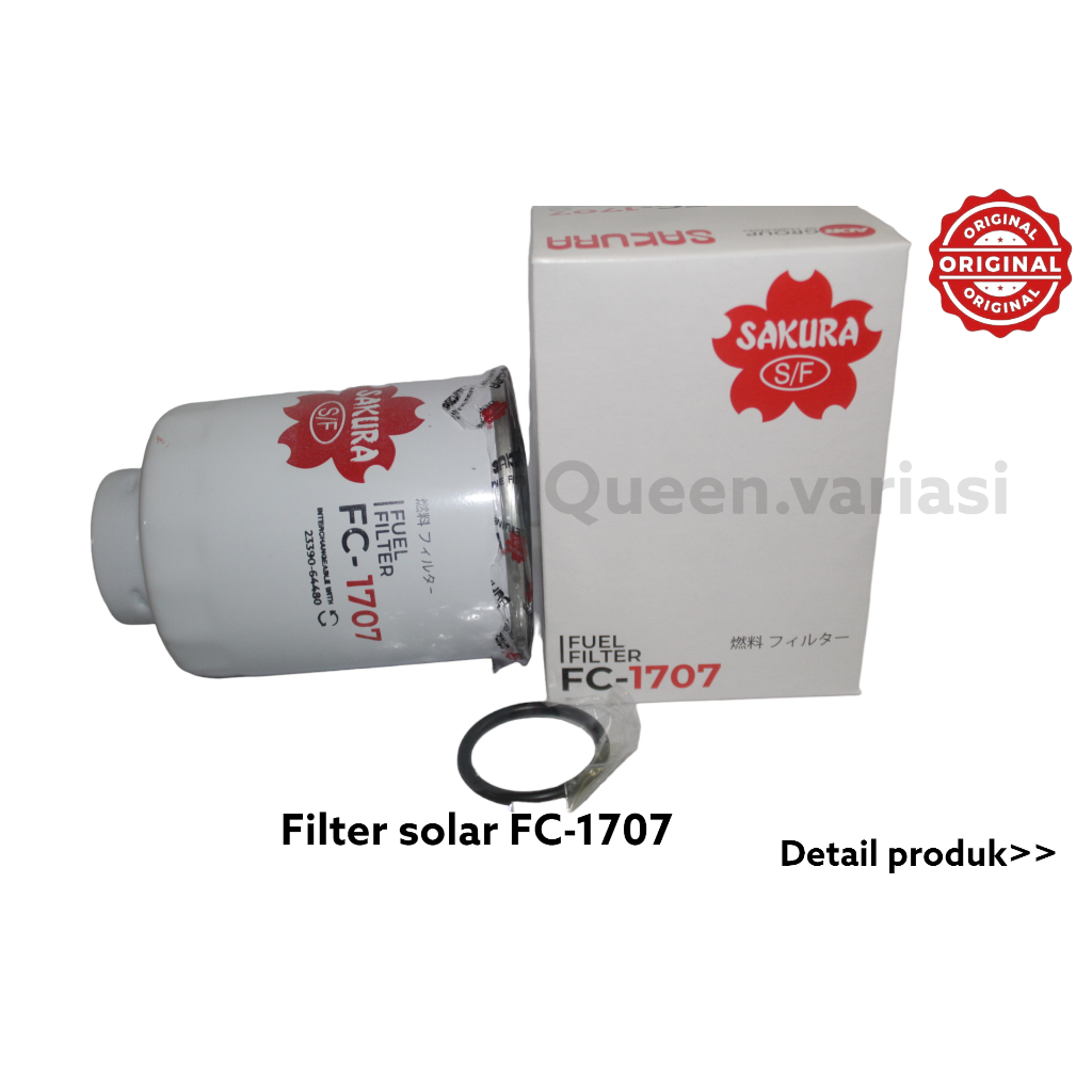 Jual FILTER SOLAR MAZDA BT 50 2,5CC 2005 FC-1707 | Shopee Indonesia