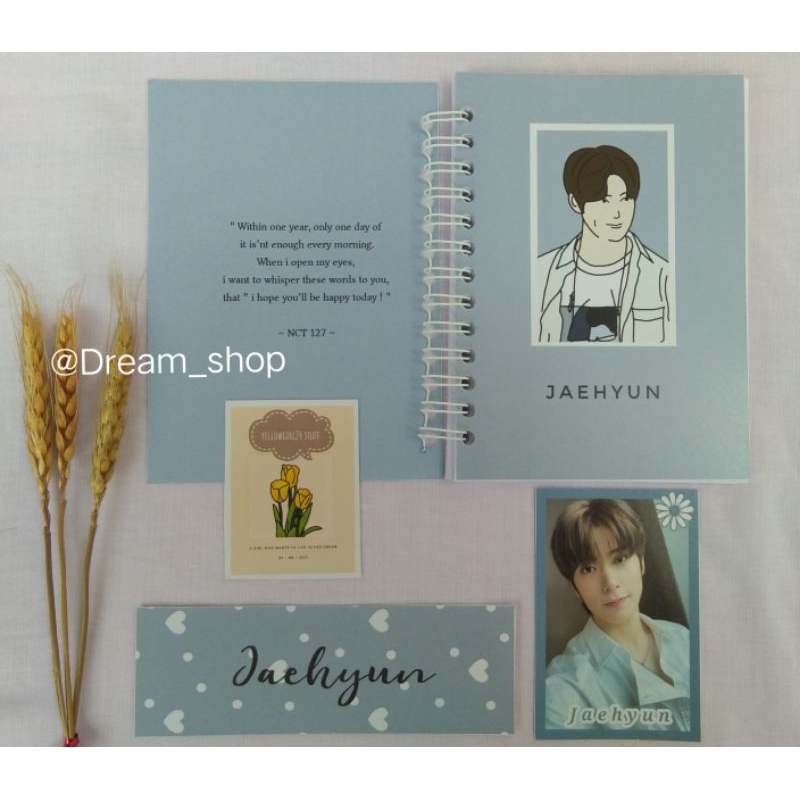 Jual Notebook kpop fanmade A6 NCT 127 / fankit kpop (gratis pc dan ...