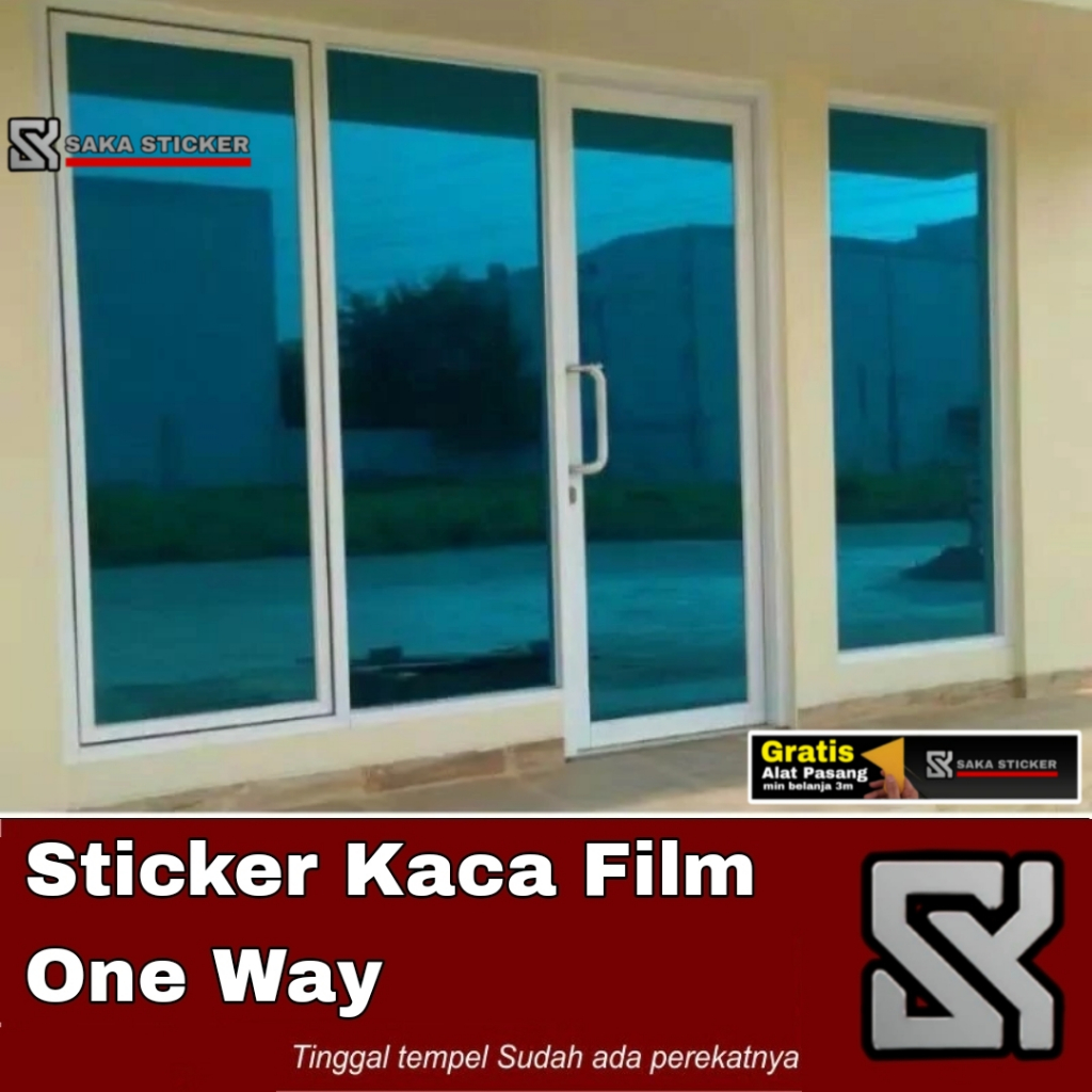 Jual Stiker Kaca Jendela / Kaca Film One Way / Sticker One way | Shopee ...