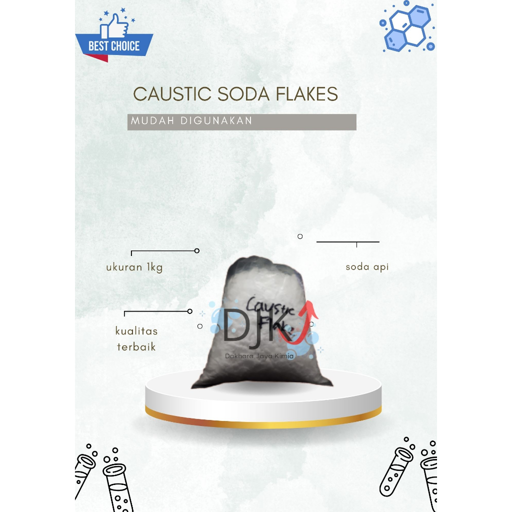 Jual SODA API / CAUSTIC SODA / NaOH ( 1kg/pack ) Ex. Asahi | Shopee ...