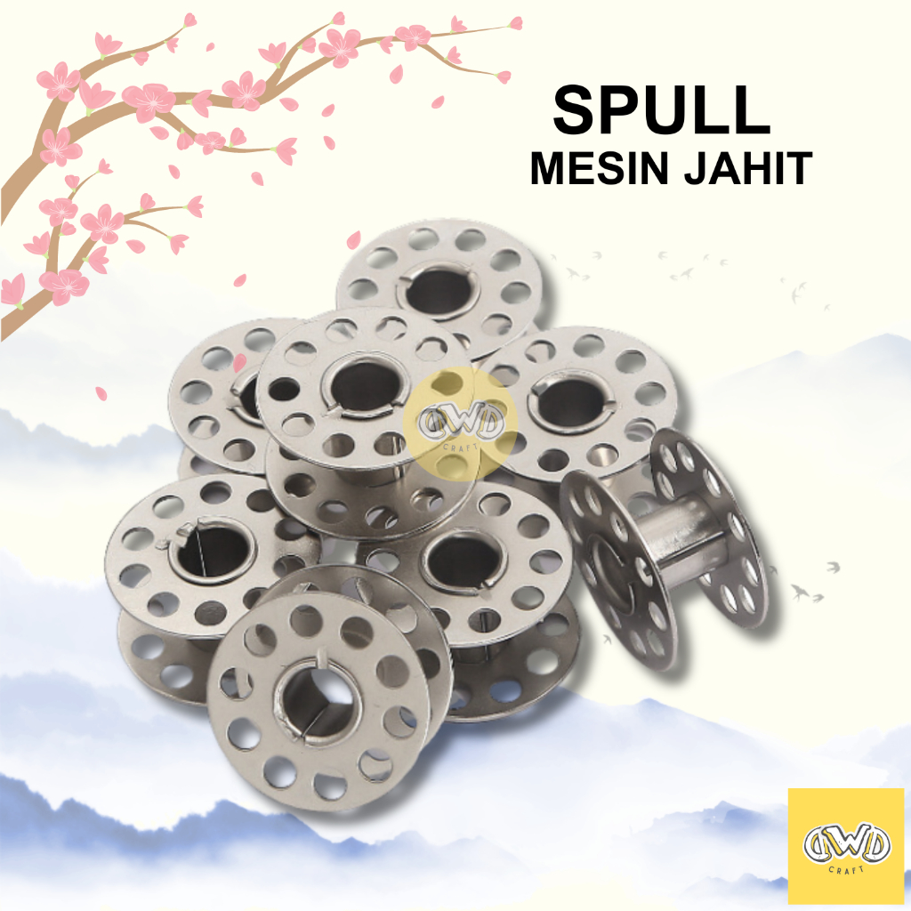 Jual Spool HOME / Spull / Palet Besi Benang Mesin Jahit Portable ...