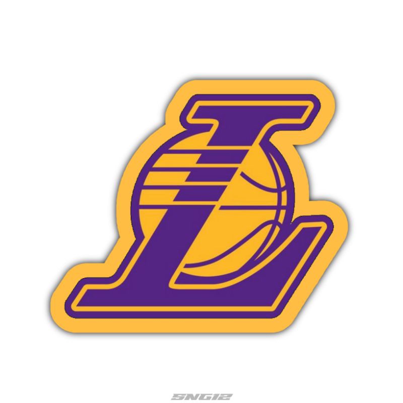 Jual STICKER SATUAN LAKERS HIGHQUALITY!!!! | Shopee Indonesia
