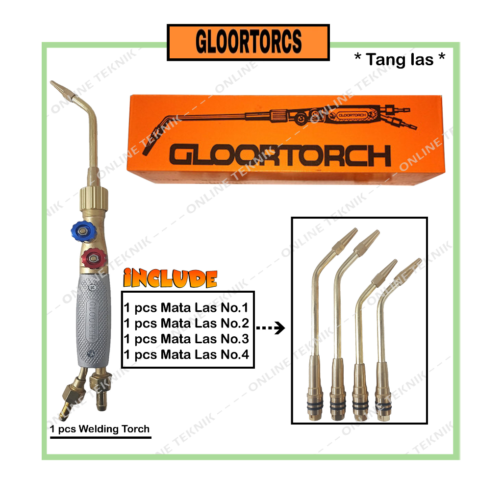 Jual GLOORTORCH Tang Las Karbit Stang Blender Gloor Torch Welding Torch ...